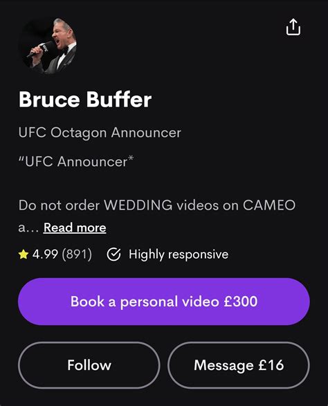 😂 Bruce Buffer Was Paid To Wear A Tuxedo And Announce The End Of A