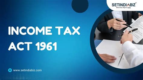 Income Tax Act 1961 Objectives Features And Scope