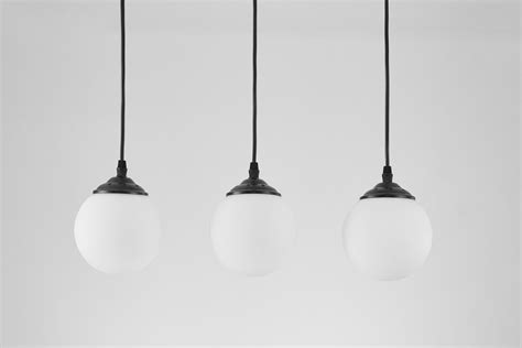 NOWOCZESNA POTRÓJNA LAMPA WISZĄCA CZARNA FINO W Lumina Deco