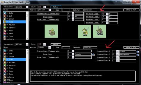 Questions About Enemy Colour Palettes Fe8 Febuilder Questions Fire