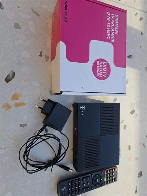 Evo Tv Stb Zapper Hd T52ir Dvbt2 Hevc Prijemnik