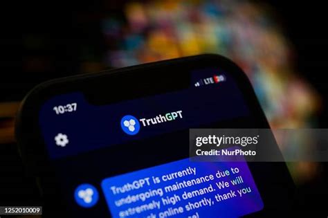 Truth Gpt Artificial Intelligence Application App Is Seen In This