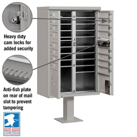 16 Unit Cluster Cbu Locking Mailboxes Locking Cluster Mailboxes Cbus