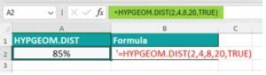 Hypgeom Dist Excel Syntax Examples How To Use