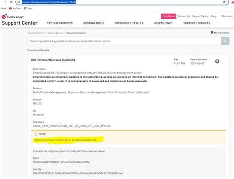 R8120 Smartconsole Build 654 Has Been Released T Check Point
