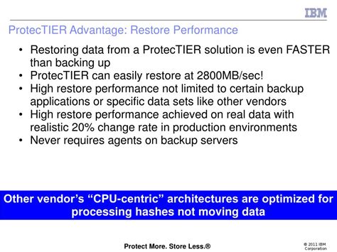 PPT IBM ProtecTIER Deduplication Solutions PowerPoint Presentation Free Download ID 956260