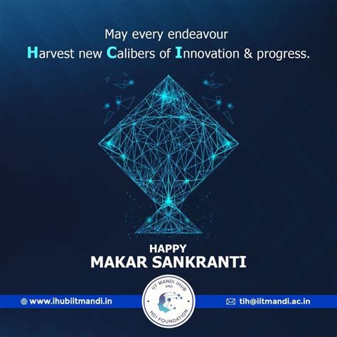 Iit Mandi Ihub And Hci Foundation On Linkedin Makarsankranti Makarsankranti2023 Hci Bci