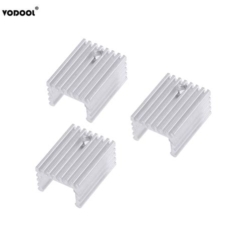10pcs Te 220 Cooling Radiator Aluminium Plaat Heat Vicedeal