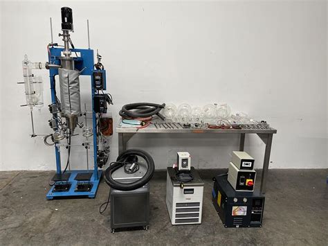 Used Pope Scientific 6 Stainless Steel Wiped Film Evaporator