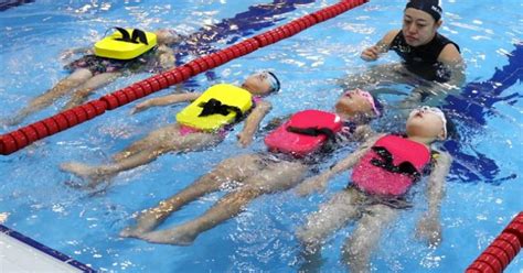 세종시교육청 유아 생존 수영 교육 시범운영