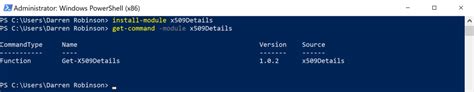 X509 Details A Powershell Module For Decoding X509 Certificates With Time To Certificate