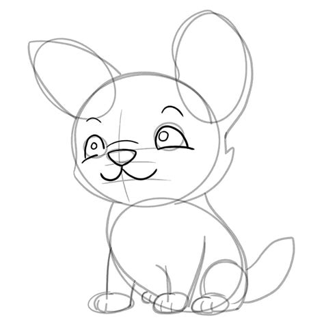 Comment Dessiner Un Chiot Dessinez Un Chiot Ludique Et Mignon Peintre Analyse