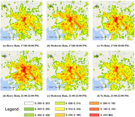 Spatial Distribution Of Wuxi Taxi Service Demand Download Scientific Diagram