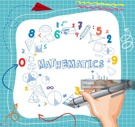종이 노트에 수학 공식을 손으로 쓰기 교육에 대한 스톡 벡터 아트 및 기타 이미지 교육 낙서 드로잉 만화 Istock