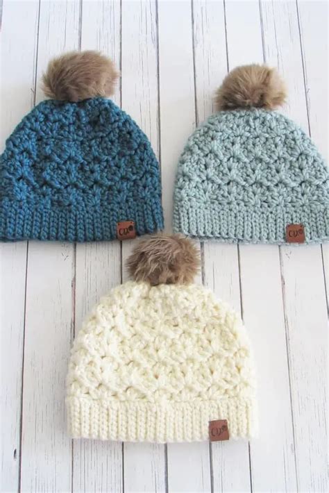 Diy Crochet Hat Jenna Beanie Crochet Dreamz