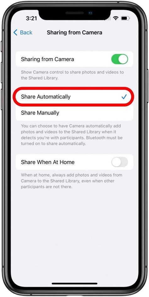 How To Set Up A Shared Photo Library With Auto Sharing