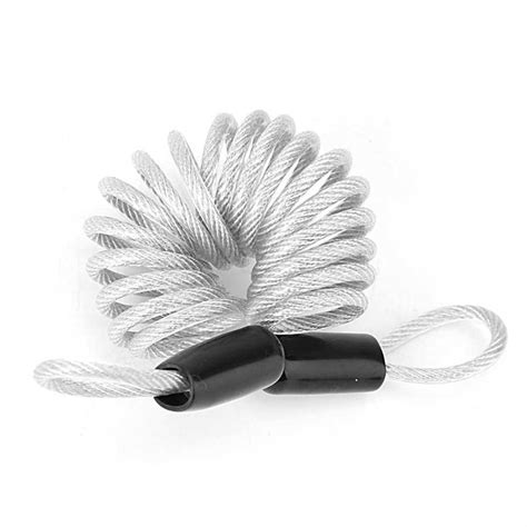 Anti Diefstal Staaldraad Lock Beveiliging Spring W Vicedeal