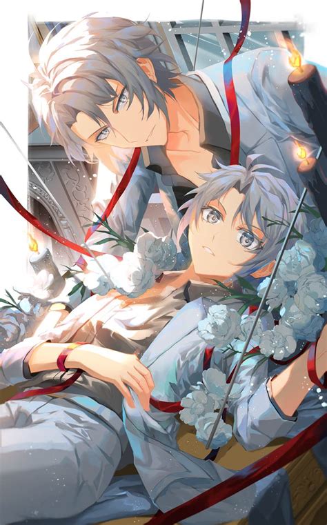 boy IDOLiSH7 IDOLiSH7 Gaku Yaotome Reku 绘仕事募集中 illustration PixivBox