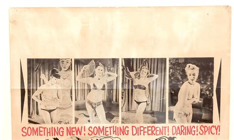Vintage 1940s Strip Tease Hold Up Burlesque Poster At 1stdibs