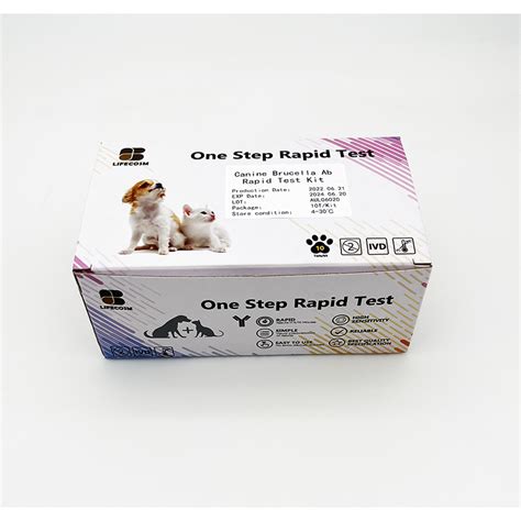 China Rapid Bio Testing Lifecosm Brucella Ab Test Kit Veterinary Diagnostic Test Lifecosm