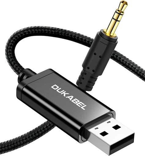 Amazon co jp DuKabel M USB mm変換ケーブル ステレオオーディオ ケーブル Windows Vista XPPS PS Linux