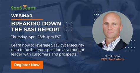 Saas Alerts On Linkedin Webinar Cybersecurity Msptools Sasi Sasireport Coveryoursaas Msp…
