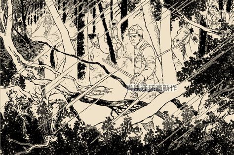 写实漫画线稿，老连环画，小人书，写实抗日 堆糖，美图壁纸兴趣社区