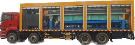 Wholesale Customizing SHACMAN Mobile Dewatering Truck Mounted Filter