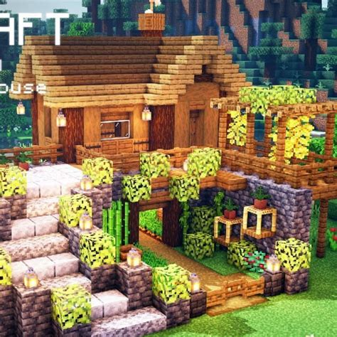 Minecraft Starter House Minecraft Houses Minecraft Farm Minecraft
