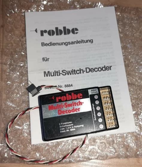 Robbe Multi Switch Decoder Eur Picclick De