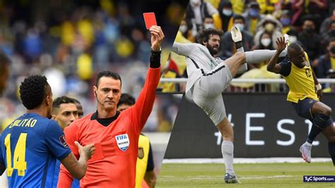 Media Hora De Locura En Ecuador Vs Brasil Un Gol Patadas Voladoras