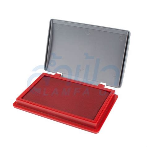 แท่นประทับ เบอร์ 2 ตราม้า สีแดง แบบพลาสติก แท่นประทับตรา หมึกเติมแท่นประทับ อุปกรณ์วัด