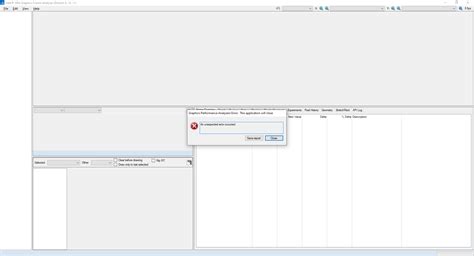 Gpa Frame Analyzer Cant Open Frame From Dx9 Game An Unexpected Error Occurred Intel Community