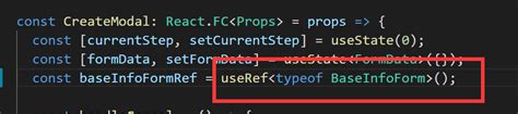 Typescript Error When Use Ref In A Fromcreate Wrapped Component