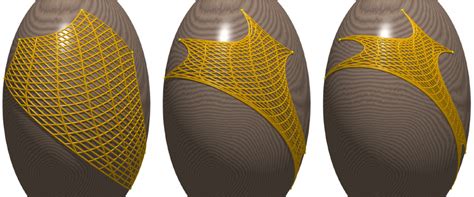 Curve Networks On A Surface Which Minimize An Energy E From Left To Download Scientific