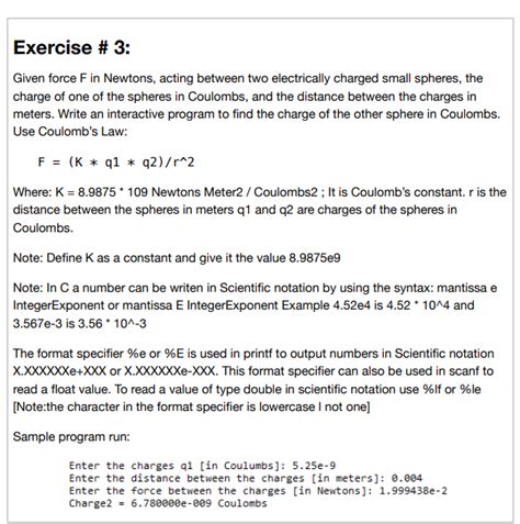 Solved Exercise 3 Given Force F In Newtons Acting