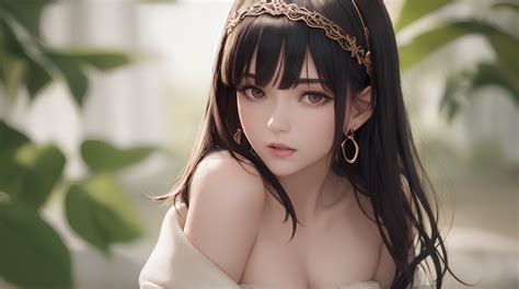 壁纸 动漫 妇女 长发 耳环 植物 Ai Art 3840x2144 Succubusjj 2230652 电脑桌面