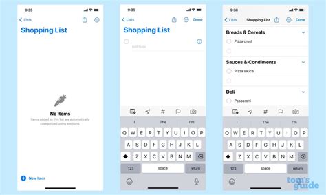 how to create a grocery list in reminders on your iphone or ipad tom