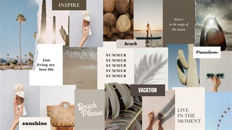 🔥 Free Download And Customizable Summer Desktop Wallpaper Templates By
