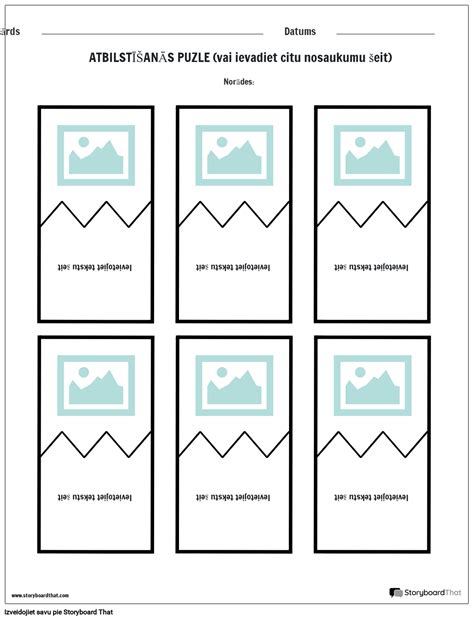 Atbilstoša Mīklas Veidne Storyboard Par Lv Examples