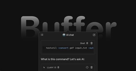 Buffer A Tiny Ai Powered Markdown Note App