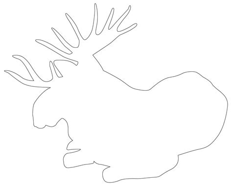 Moose Templates Free Free Templates Printable