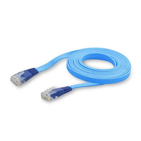 Cliptec Slim Flat Cat6 Patch Cable 1 8m Tsl Online