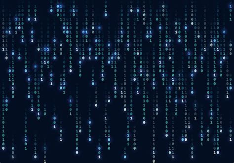 Premium Vector Binary Code