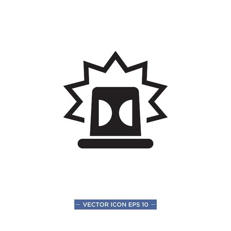 Premium Vector Alarm Warning Icon Vector Illustration