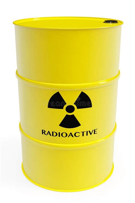 Barrel With Radioactive Materials Stock Illustration Illustration Of