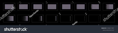 Animation Transitions Effect Sprite Sheet Transitions 库存矢量图（免版税