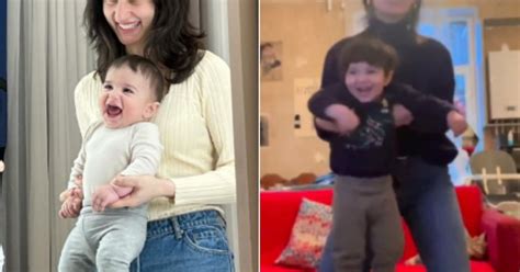 მოცეკვავე ანდრო თინათინ წულაძე შვილთან ერთად გადაღებულ სახალისო ვიდეოს აქვეყნებს Marao