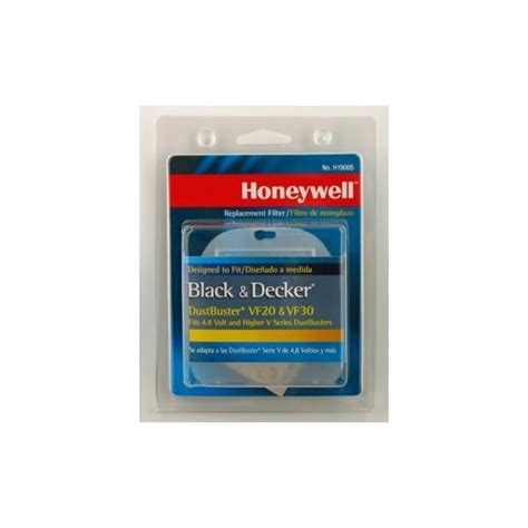 Honeywell H19005 Replacement Filter For Black And Decker Dustbuster Vf20 And Vf30