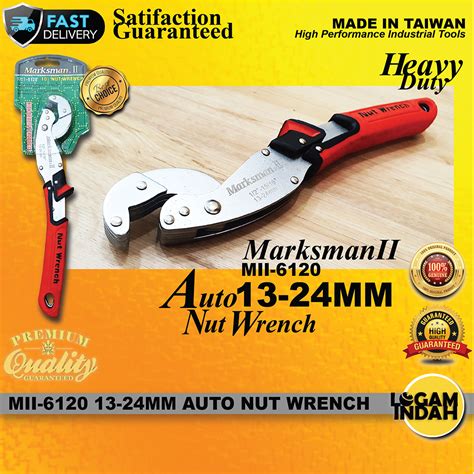 6120 13 24mm 10 Marksman Auto Nut Wrench Spanner Universal Wrench